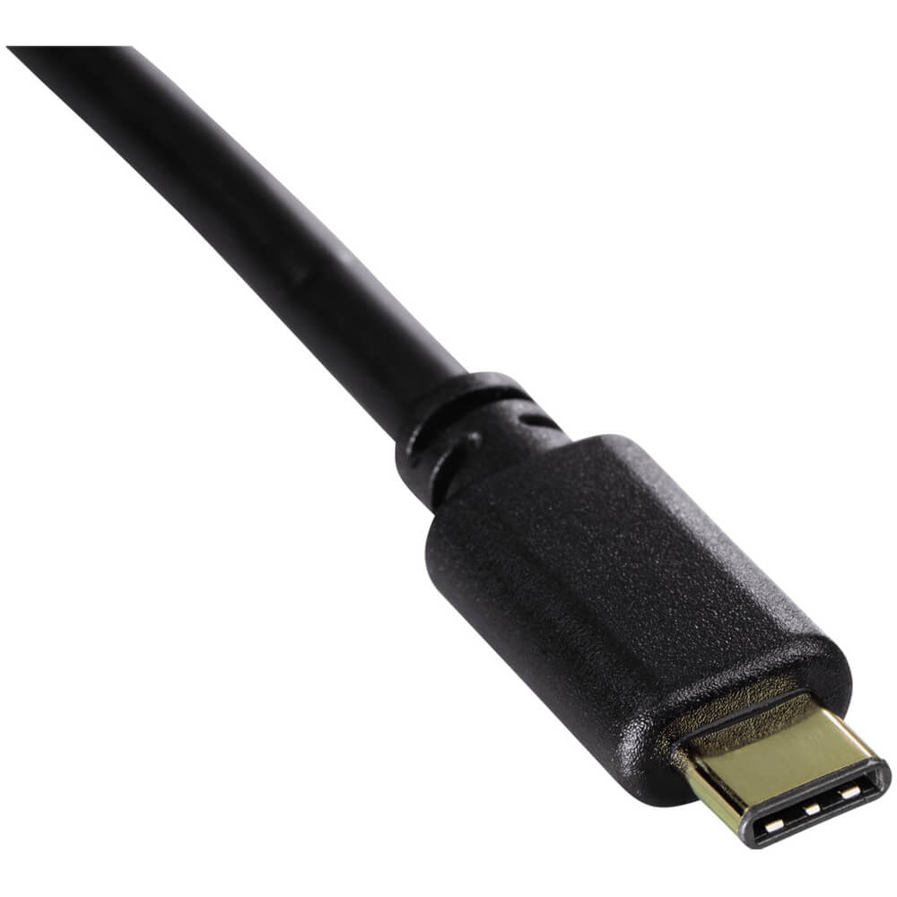 Hama USB Type-C Adapter Cable USB-C Plug to USB 3.1 A Socket 0.15M ...