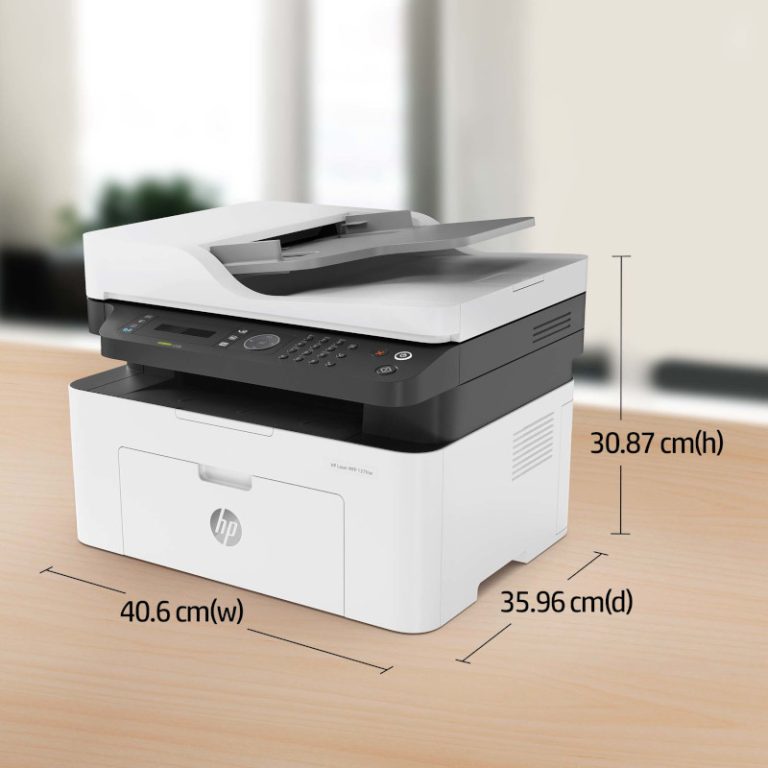 HP MFP 137fnw Mono Laser Printer Mono All-in-One Printer