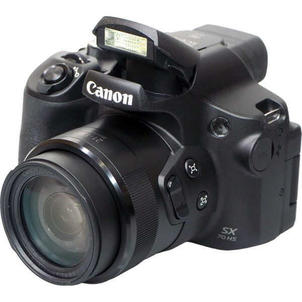 Canon SX70HS Powershot Digital Camera - Black (Canon POWERSHOT SX70HS ...