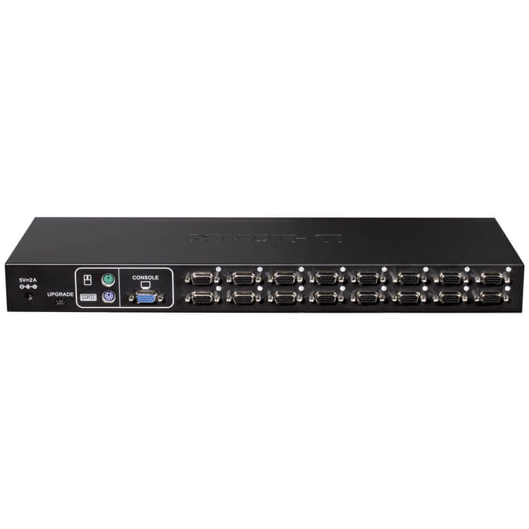D-Link PS2/USB 16 Port Combo KVM Switch 16-Port Switch