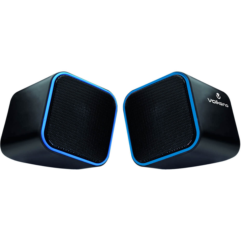 Volkano Diamond Series USB Powered Speakers - Blue (VB702BLUE) | PC Shopper