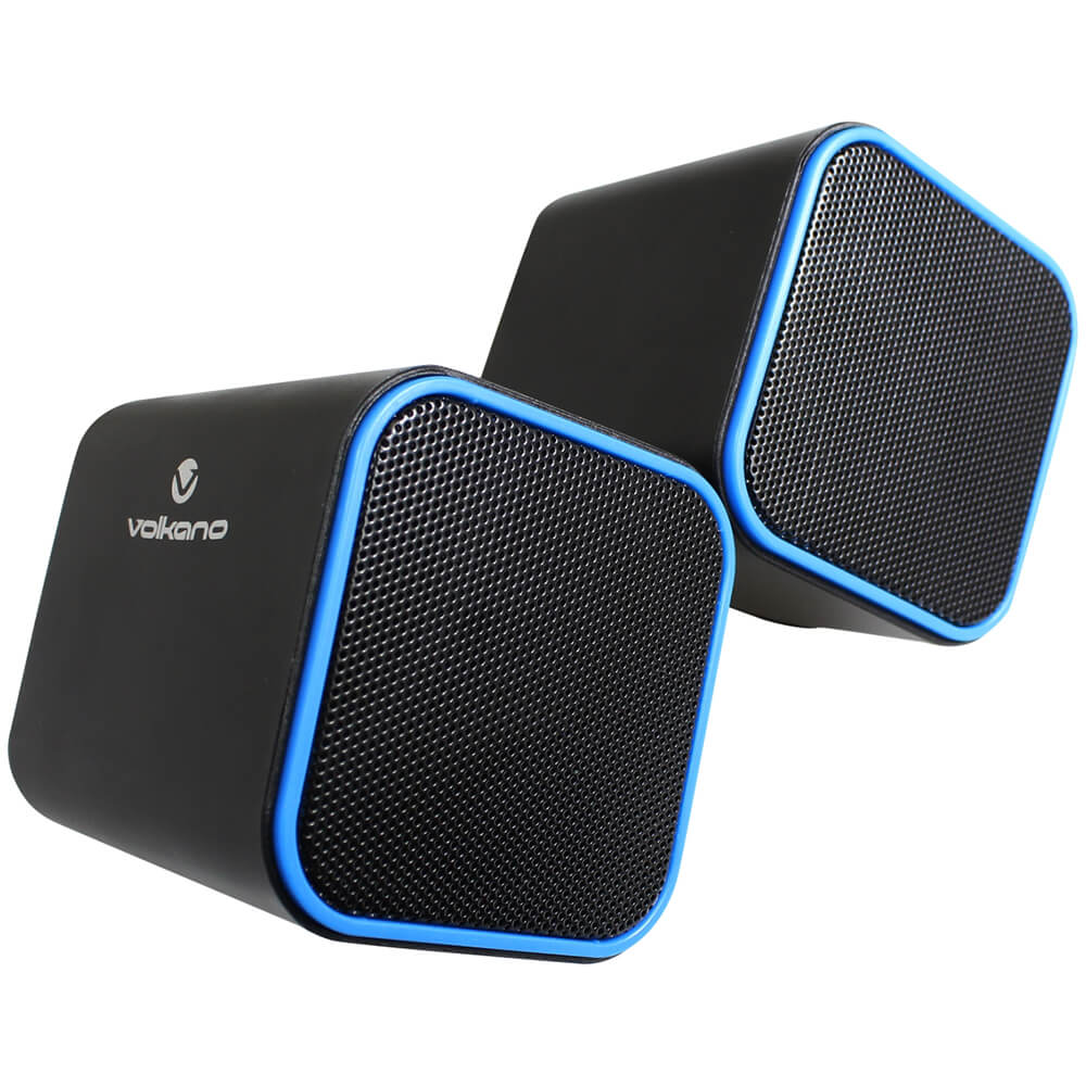 Volkano Diamond Series USB Powered Speakers - Blue (VB702BLUE) | PC Shopper