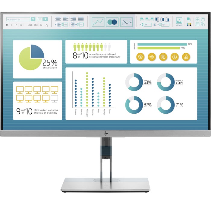 HP EliteDisplay E273 27-inch Full HD LED Monitor Monitor
