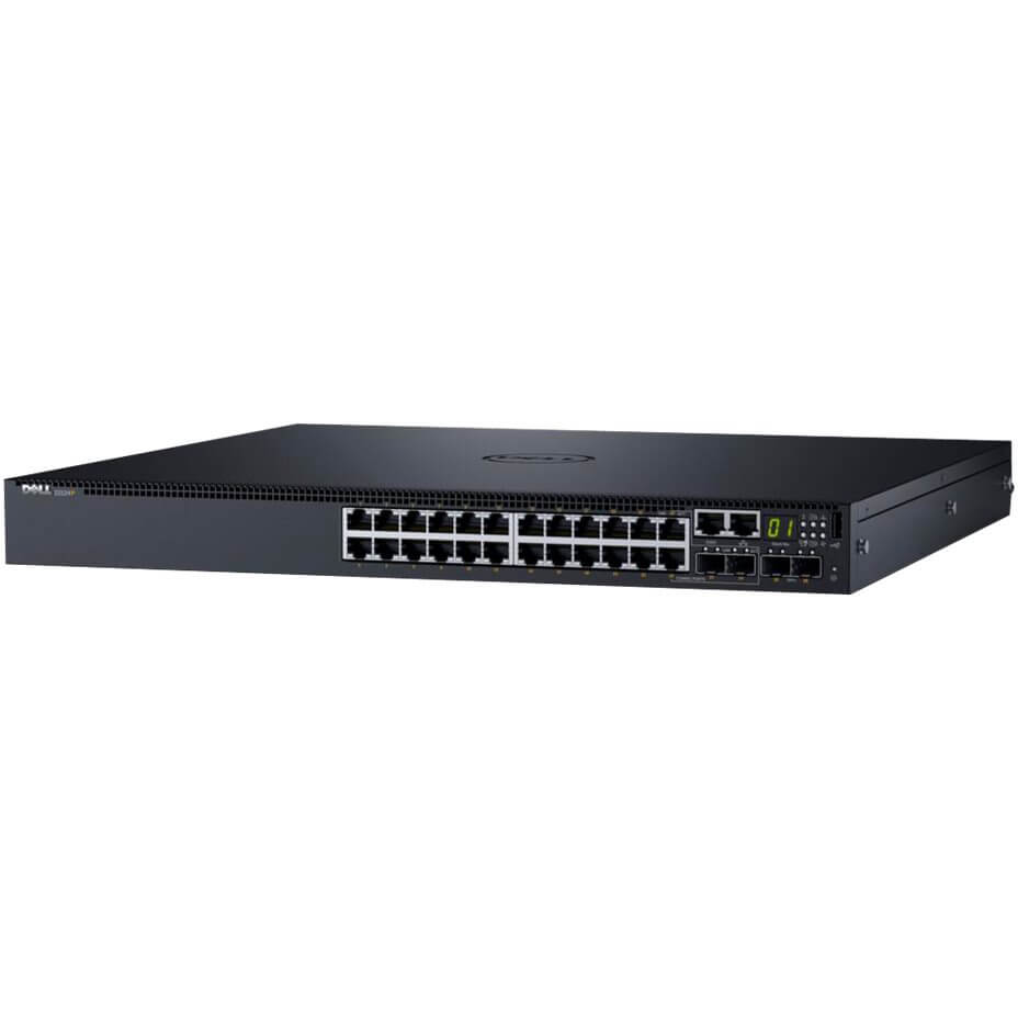 Dell EMC PowerSwitch S3124P 24 Port PoE+ Managed Switch (210-AIMO) | PC ...