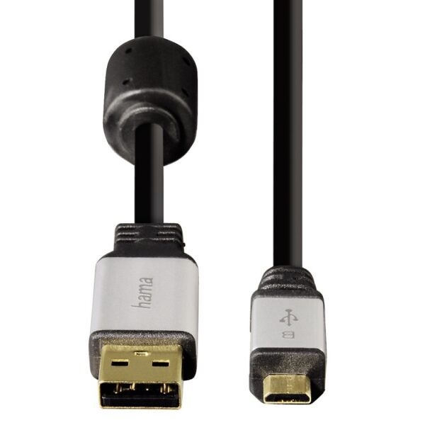 Hama USB 2.0 to Micro USB 1.8m Cable | Fast Delivery