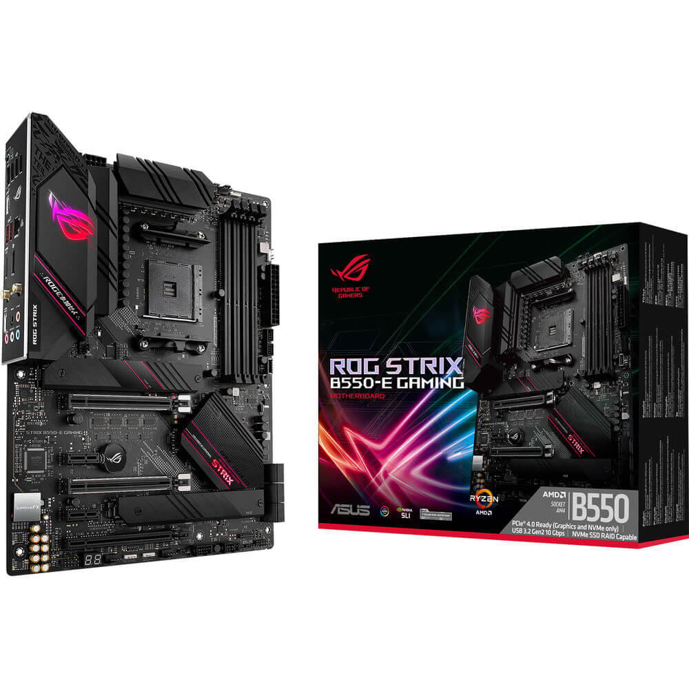 ASUS ROG STRIX B550-E GAMING Motherboard (ASUS ROG STRIX B550-E GAMING ...
