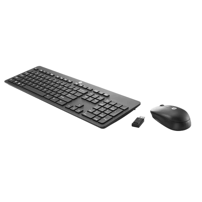 HP Wireless Business Slim Keyboard and Mouse Desktop PC