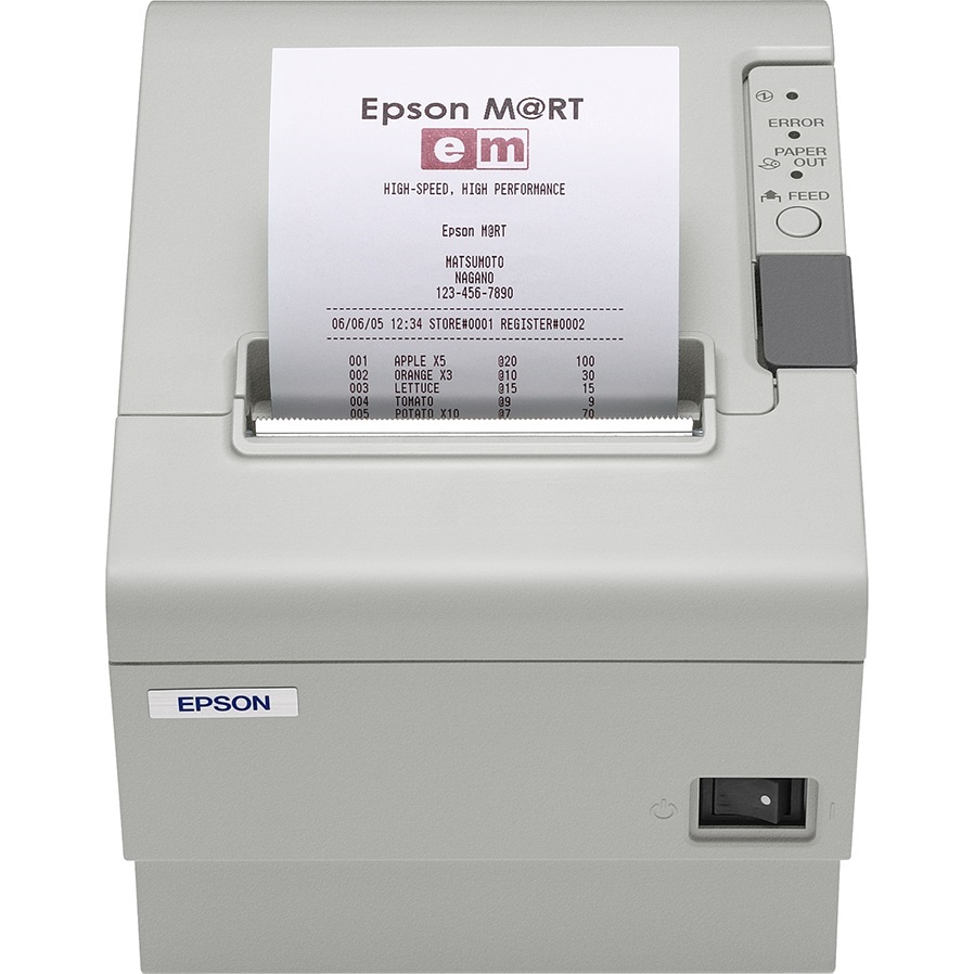 Epson TM-T88V 082 Thermal Receipt Printer with Serial & USB