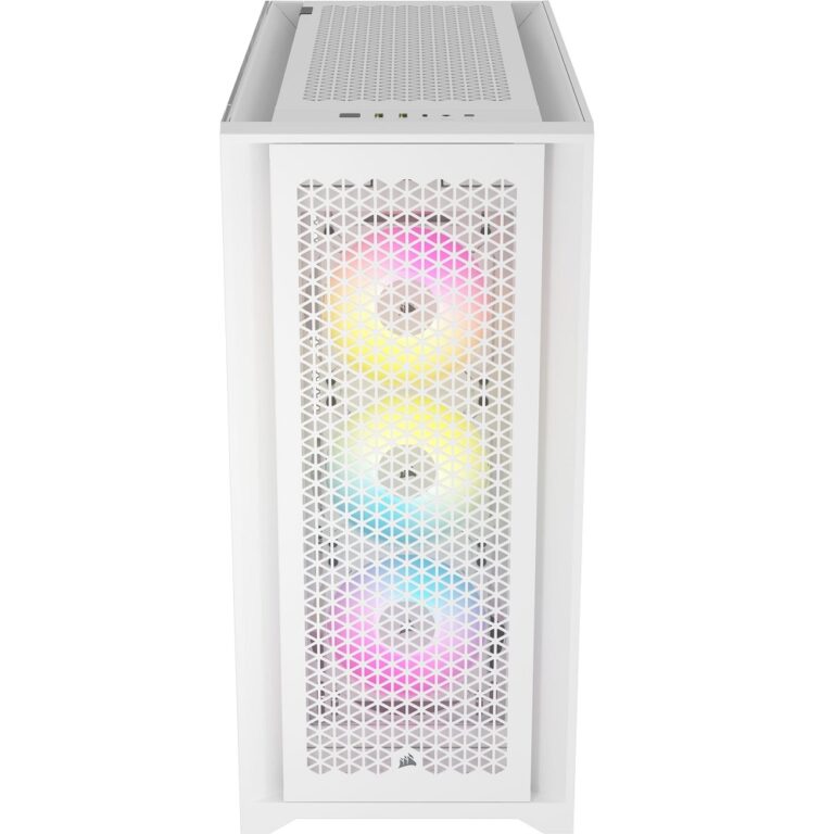 Corsair iCUE 5000D RGB Airflow Mid-Tower White PC Case