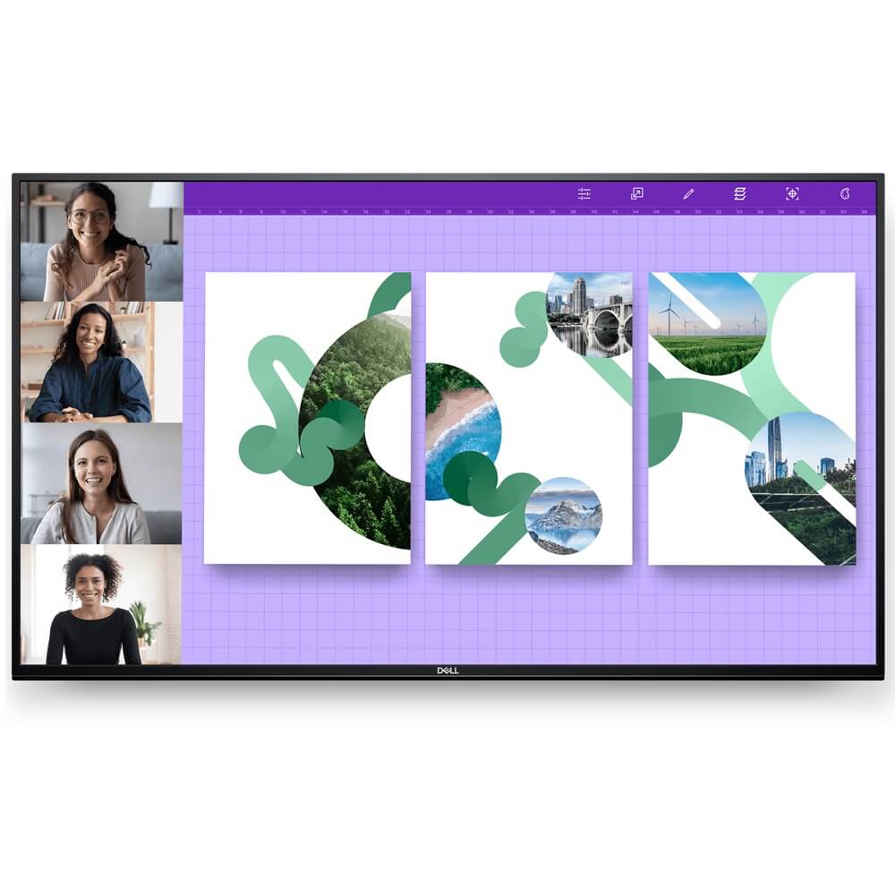Dell P5524Q 55in 4K UHD Conference Room Monitor 55in Laptop