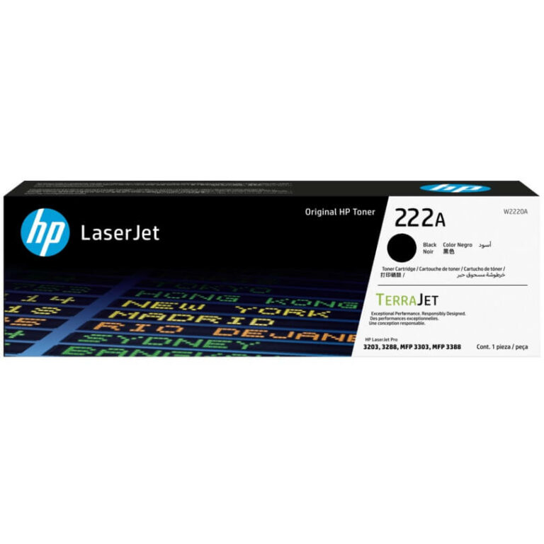 HP 222A Black LaserJet Toner Cartridge Toner Cartridge