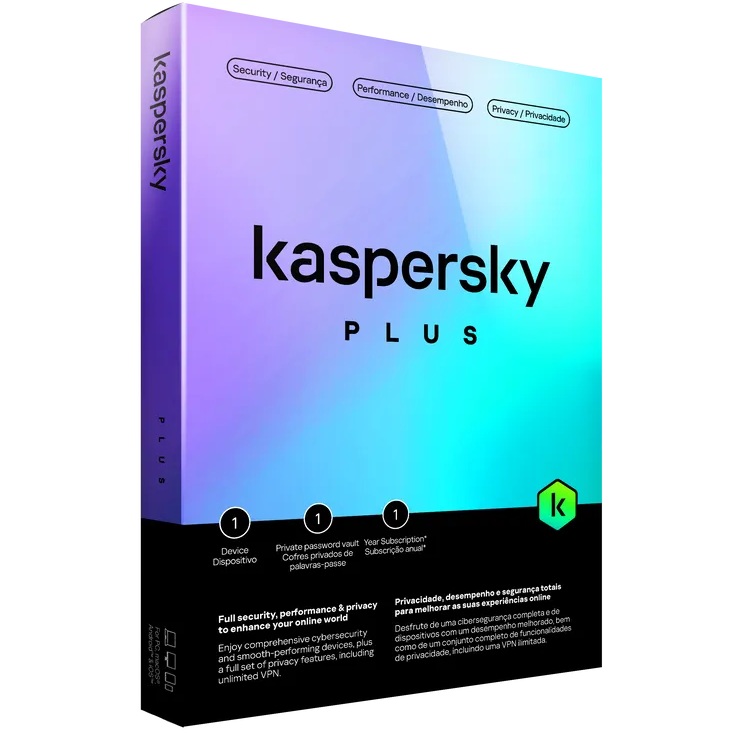 Kaspersky Plus Internet Security ESD Annual Subscription - 1