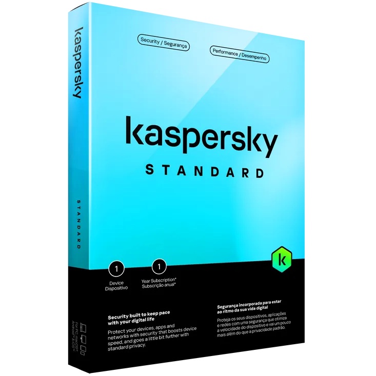 Kaspersky Standard Antivirus ESD Annual Subscription - 1